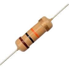 10 ohm carbon film resistor 1/2 watt