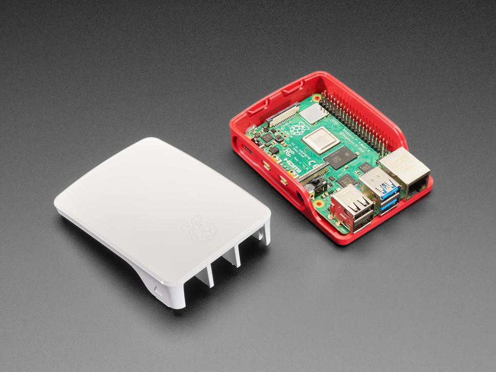official raspberry pi 4 case fan and heatsink