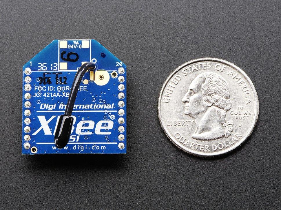 XBEE MODULE - SERIES 1 - 1MW WITH WIRE ANTENNA - XB24-AWI-001‬