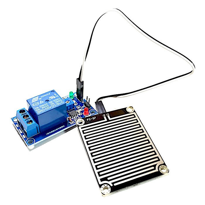 5V Rain sensor Relay Module 02(Power on when no water)