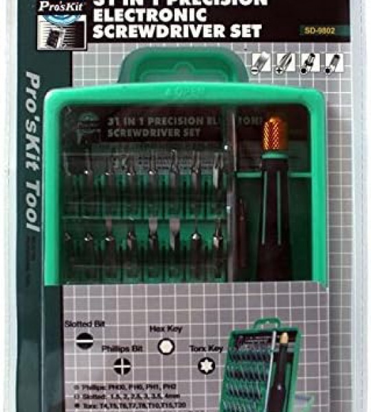 proskit sd-9802 31 IN 1 Precision Electronic Screwdriver Set
