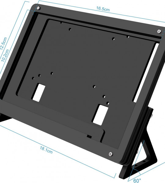 7 inch Raspberry Pi Touch Screen Case Holder
