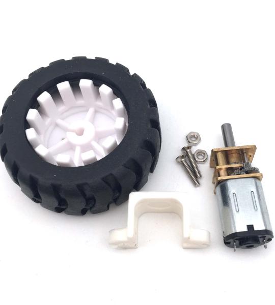 n20 6v 620 rpm motor with wheel