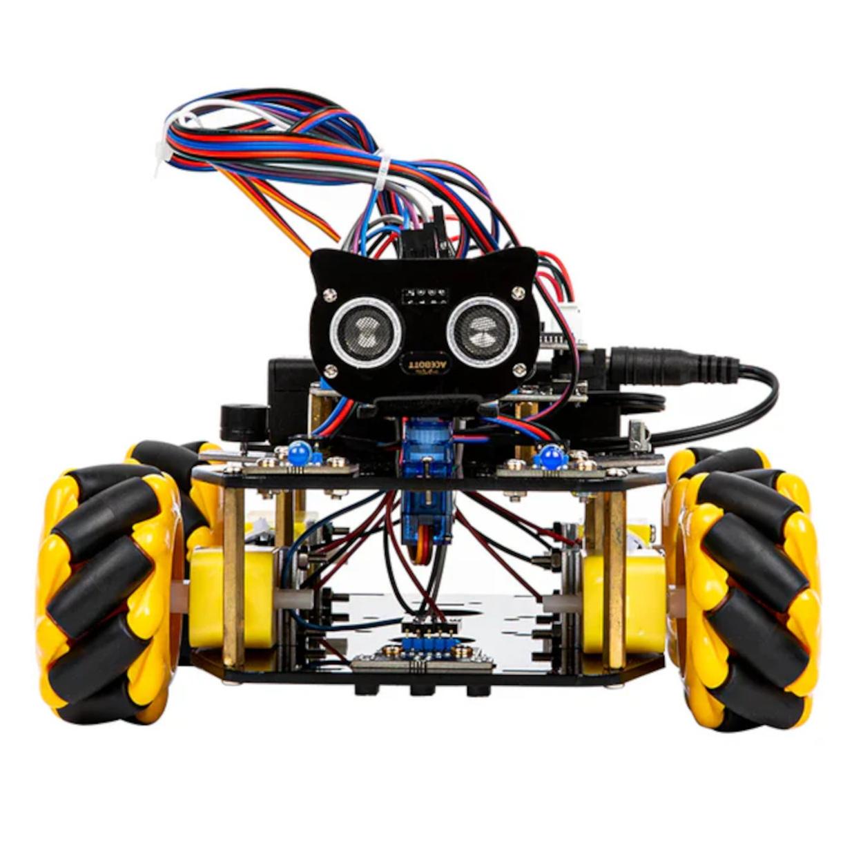 ACEBOTT QD001 ESP32 Smart Car Starter Kit with 4WD Mecanum Wheel Car