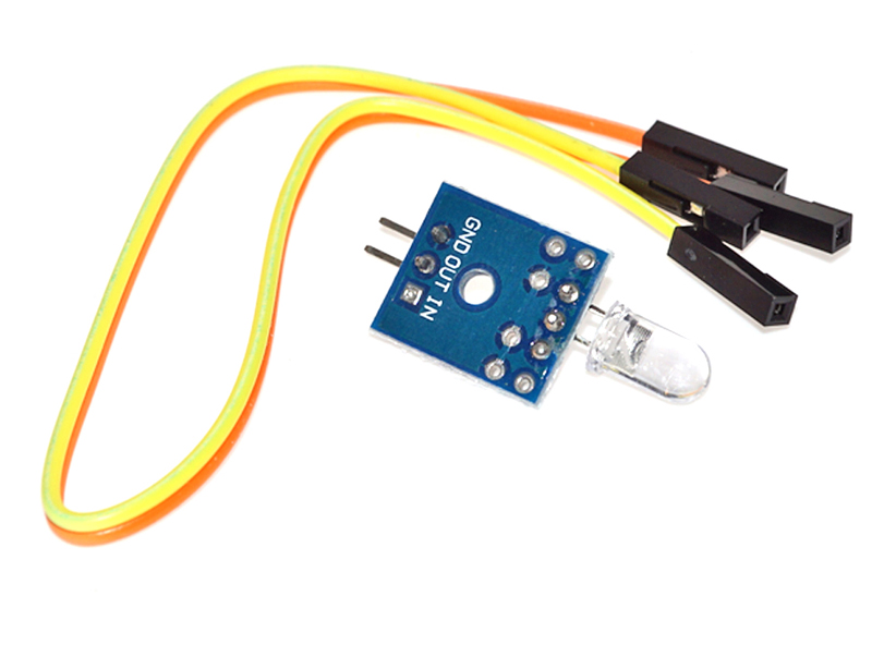 One Diode Light Brightness Detection Photosensitive Sensor with Wire