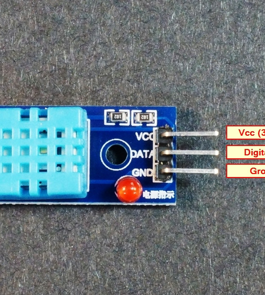 DHT11 Temperature and humidity sensor module