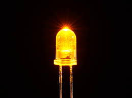 5mm Yellow LED light