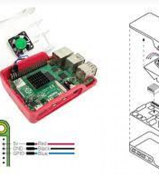 official raspberry pi 4 case fan and heatsink