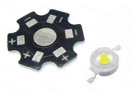 smd 1w led bulb cold white with heatsink