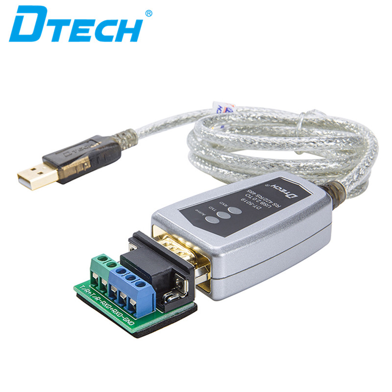 DTECH DT-5019 USB To RS485/422 Industrial Converter Serial Line Communication Adapter(1.2m)