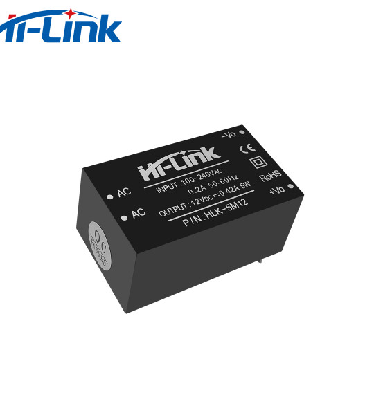 HLK-5M12 Hi-Link 12V 0.42A 5W AC To DC Power Supply Module