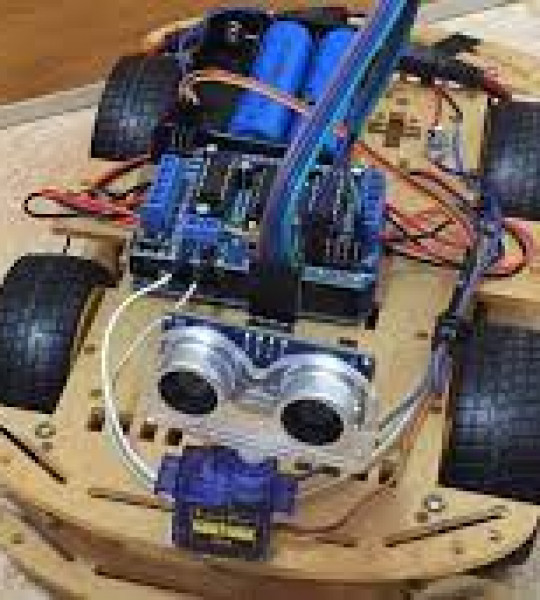 Intelligent Obstacle Avoidance Car- Assembled