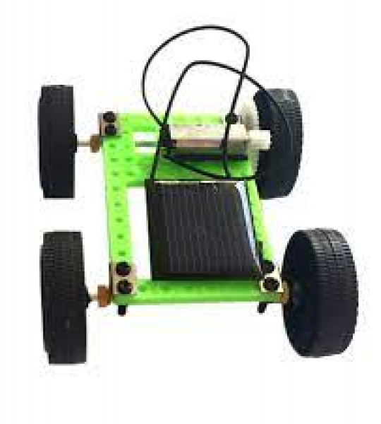 Mini Solar car Toy DIY Car Kit Children Educational Gadget