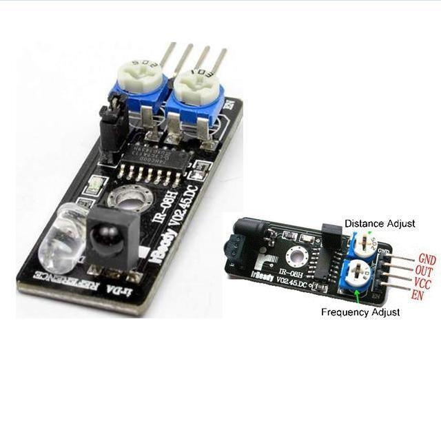 Infrared IR Sensor Obstacle Avoidance Sensor Smart Car for Arduino