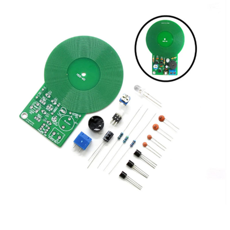 Metal Detector Kit Electronic Soldering Practice Kit Non-Contact Sensor ...