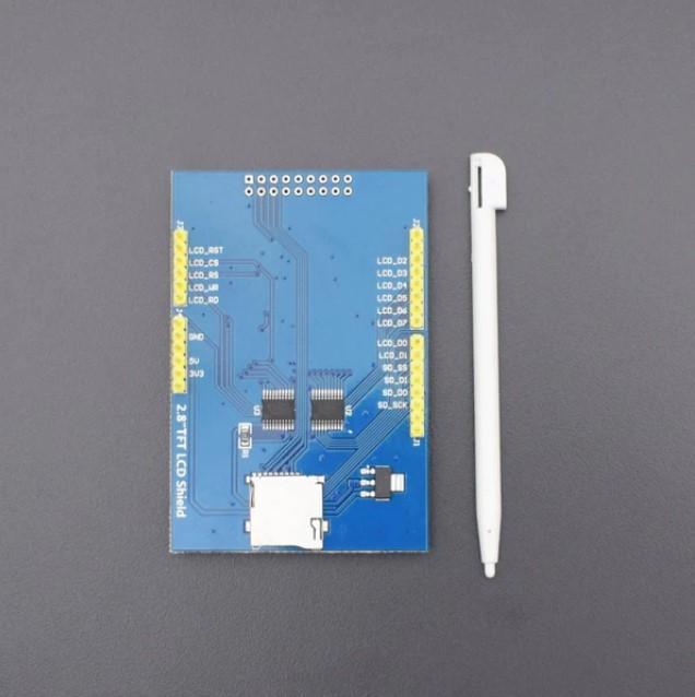 2.8 Inch ILI9341 TFT Full-color Touch Screen Module 320×240 With SD ...