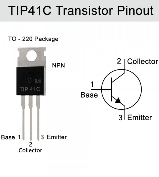 Tip41c Npn Transistor