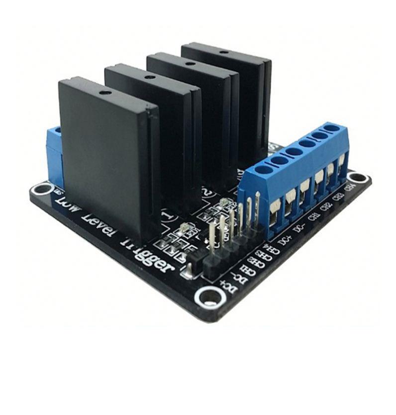 5V 4 Channel SSR Solid-State Relay - low Level Trigger 2A 240V