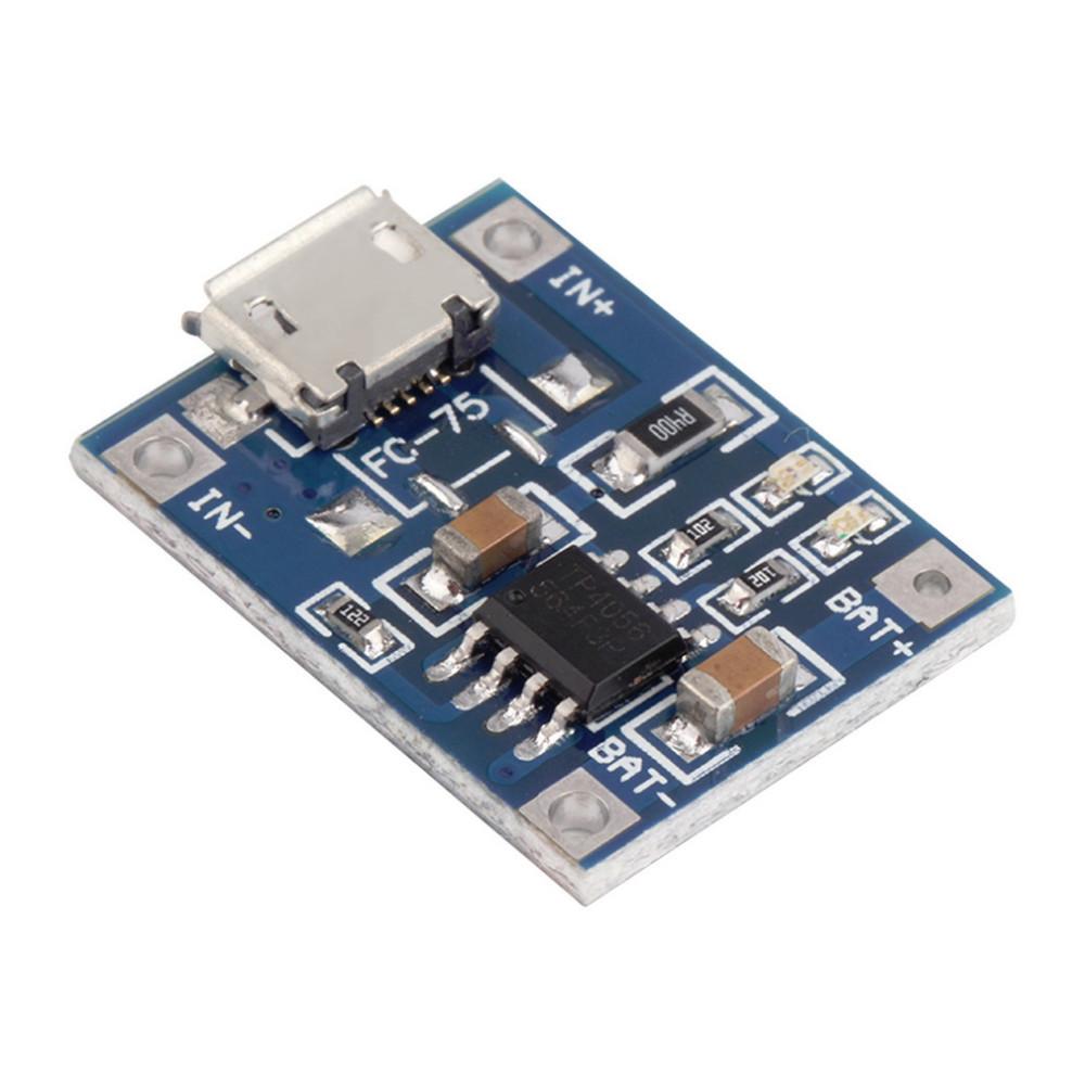 5V 1A Li-Battery Micro USB Charger Module Li-ion LED Charging Board
