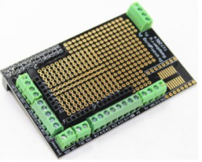 Breadboard expansion prototyping shield board for Raspberry Pi B+/A+