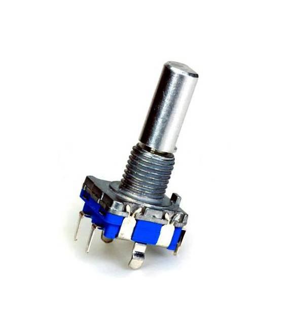 EC11 Rotary Encoder Audio Digital Potentiometer with Switch Handle 20mm ...
