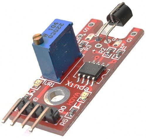 Metal Human boay Touch Interface sensor module with KSP13 Transistor on ...