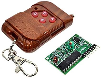 IC 2262/2272 315Mhz 4-Channel Four-Way 4 Key Wireless Remote Control ...